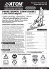 Atom Pro Max and Professional Cart Path Edger | Seago International, Inc.